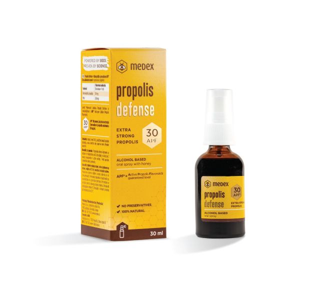Medex Propolis Defense APF30 alkoholno pršilo, 30 ml | Spletna lekarna ...